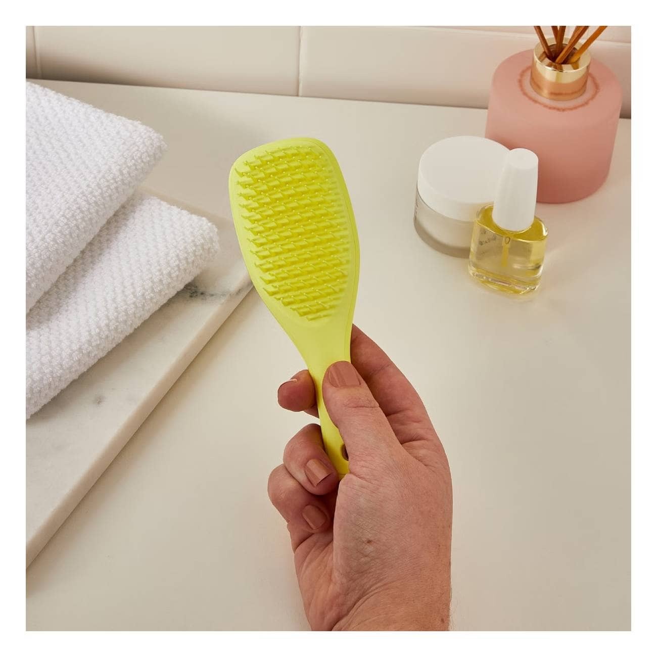 yellow tangle teezer