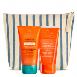 Collistar Active Sun Protection Kit: Sun Cream SPF30 + After Sun Shower ...