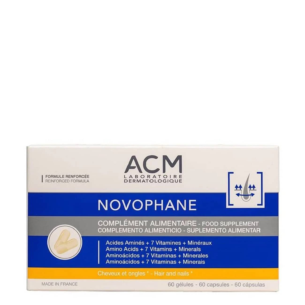 Novophane Hair and Nail Capsules x60