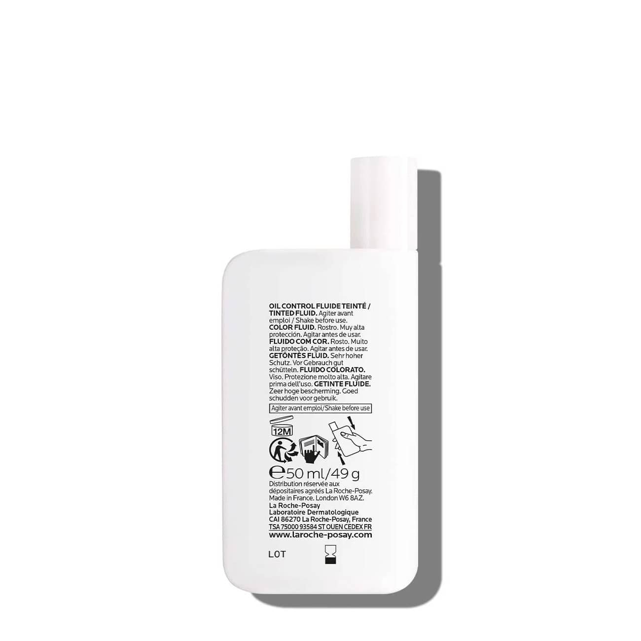 La Roche Posay Anthelios UV-Mune 400 Oil Control Tinted Sunscreen SPF50 ...